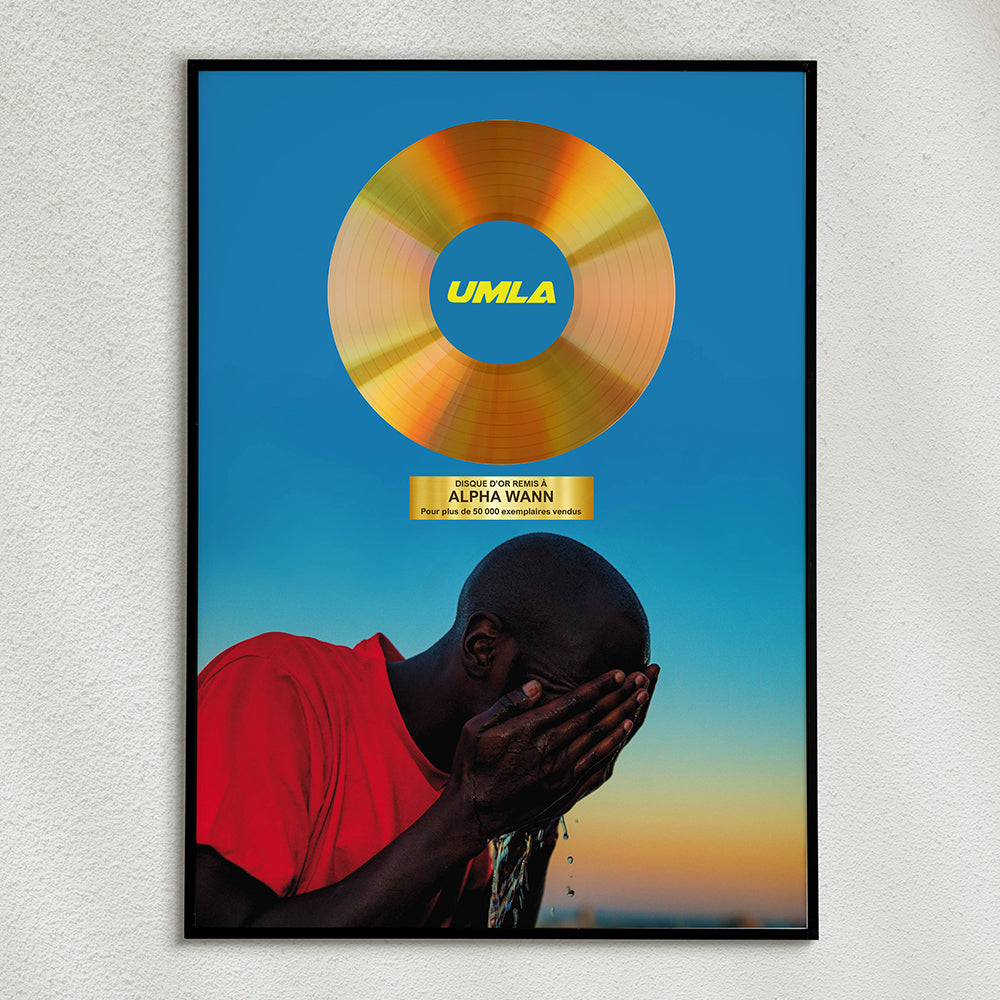 Disque d'or Alpha Wann - Umla – Discomega